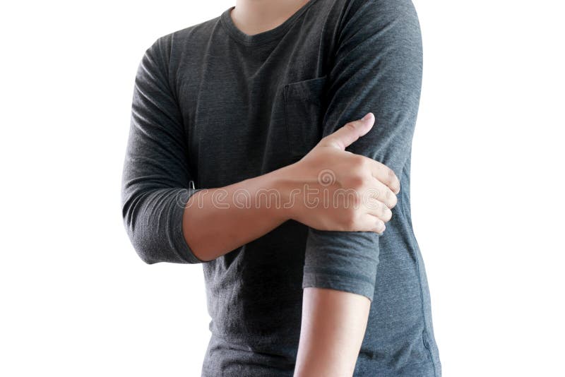 Young Man Feeling Suffering Lower Back Pain Pain Relief Concep Stock ...