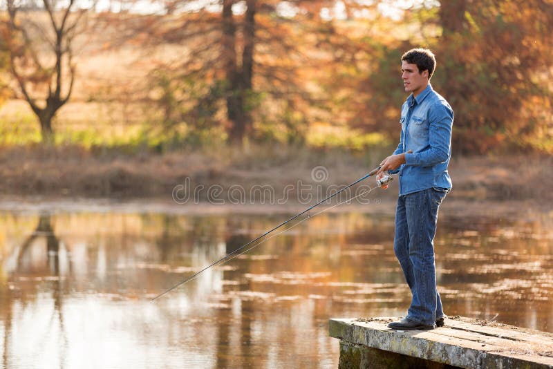 612 Handsome Guy Fishing Stock Photos - Free & Royalty-Free Stock ...