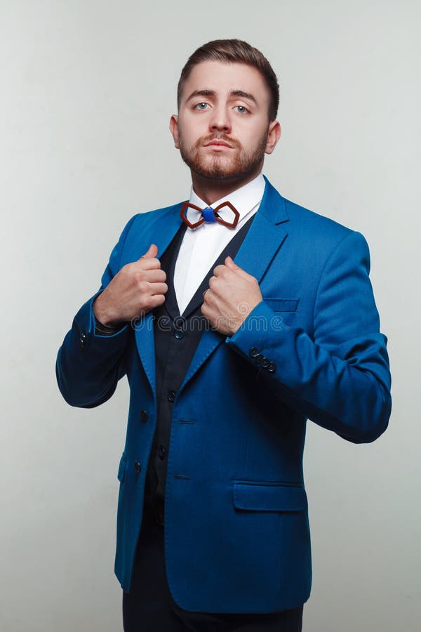Young man in formal attire stock photo. Image of attire - 67128508