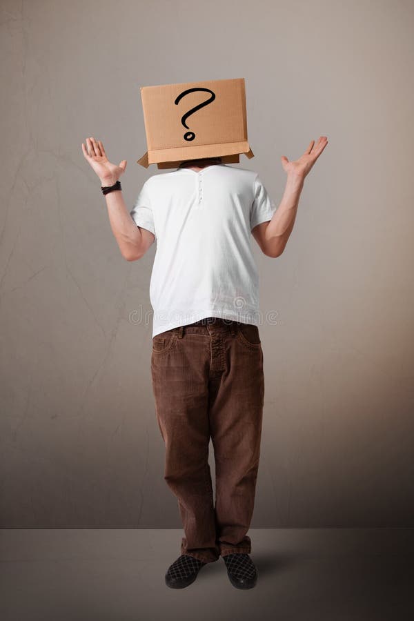 Head with a Question Mark Asking for Solutions, Man with the Lightbulb ...