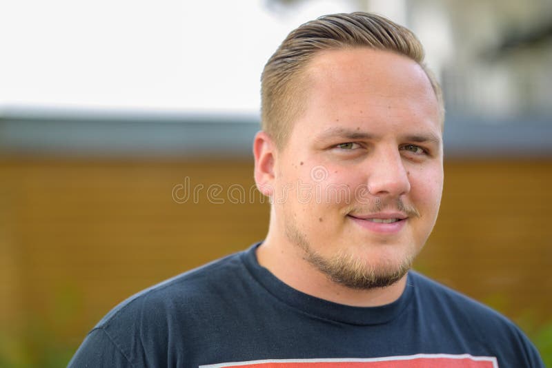Young Man with a Goatee Beard and Mustache Stock Image - Image of close ...