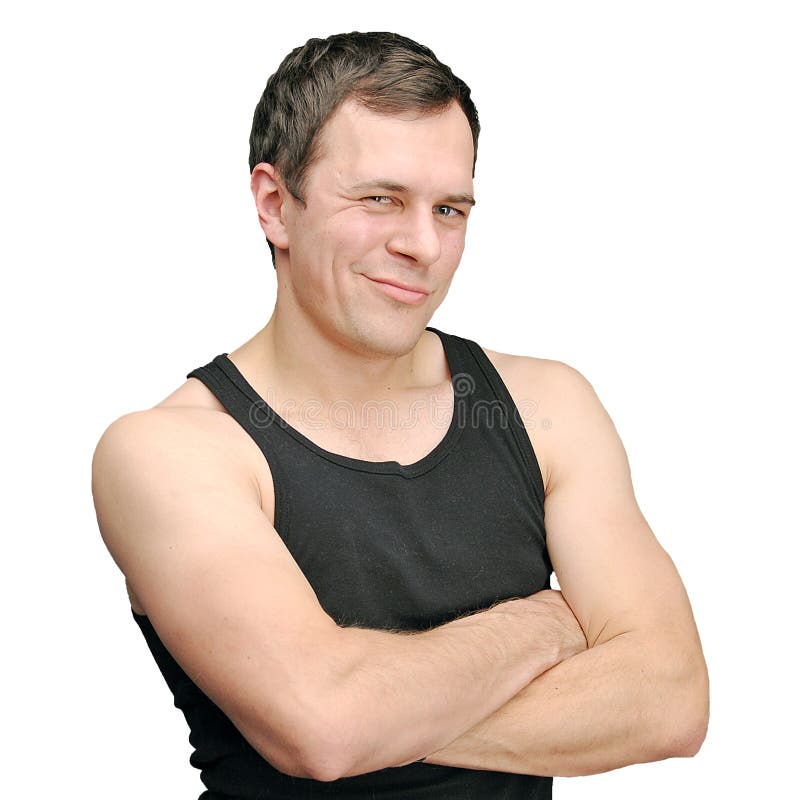 Young man grins stock photo. Image of nutrition, happiness - 35736908