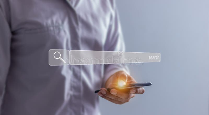 Young Man Hand Using, Holding, Uses, Smartphone Mobile Touching Search ...