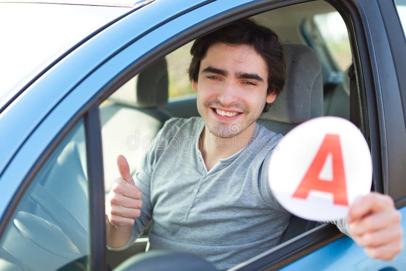 Young Man Happy To Get His Driving License Stock Photos - Free ...