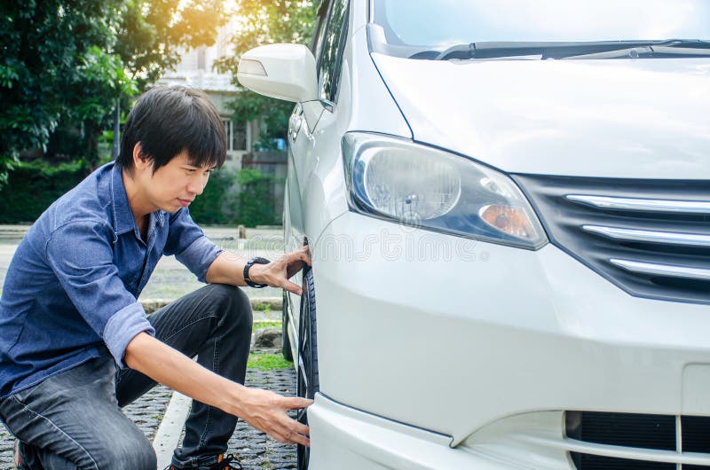 161 Driver Checking Car Condition Stock Photos - Free & Royalty-Free ...