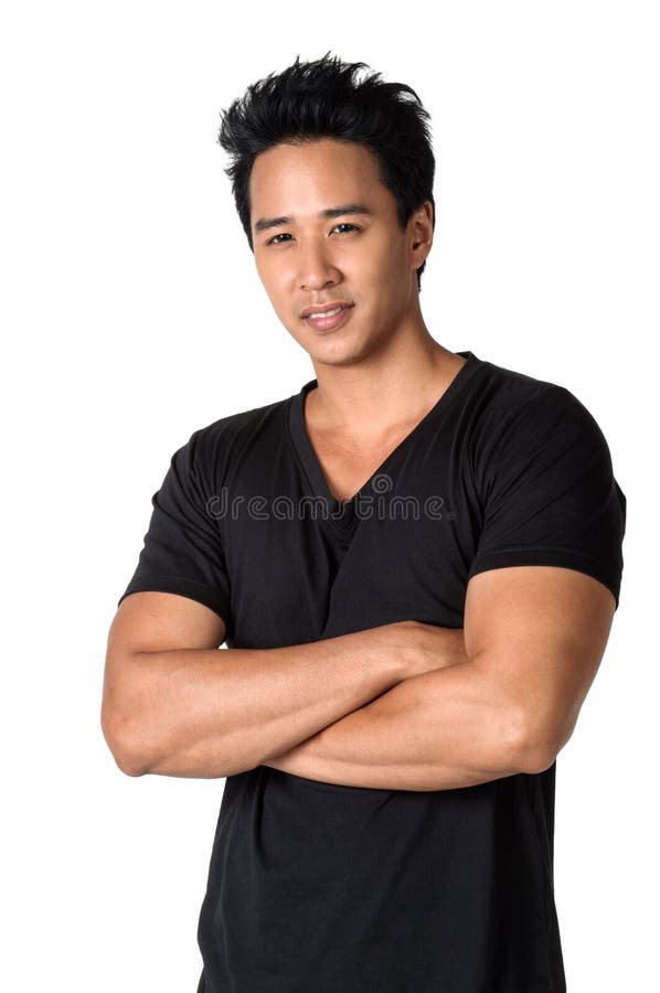 Young Man Healthy Attractive Stock Image - Image of attractive, model ...