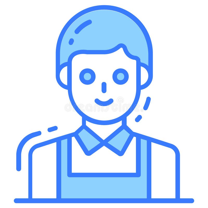 Young Man Icon, Single Avatar Vector Illustration Stock Vector ...