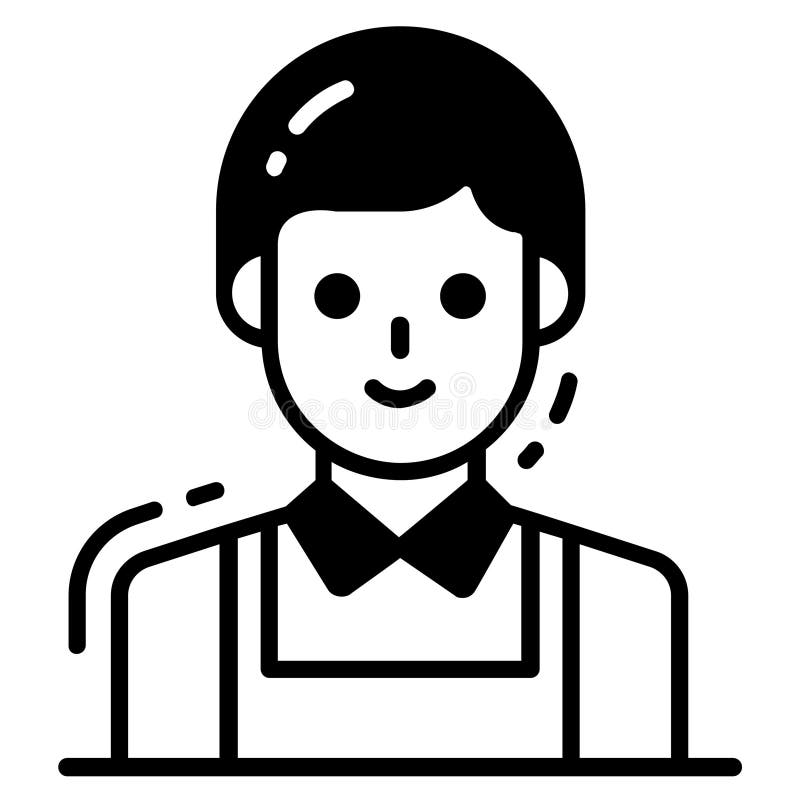 Young Man Icon, Single Avatar Vector Illustration Stock Vector ...