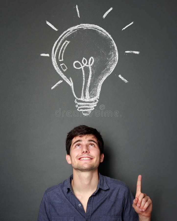 Pretty and Creativity Teacher or Student Has Good Idea! Stock Photo ...
