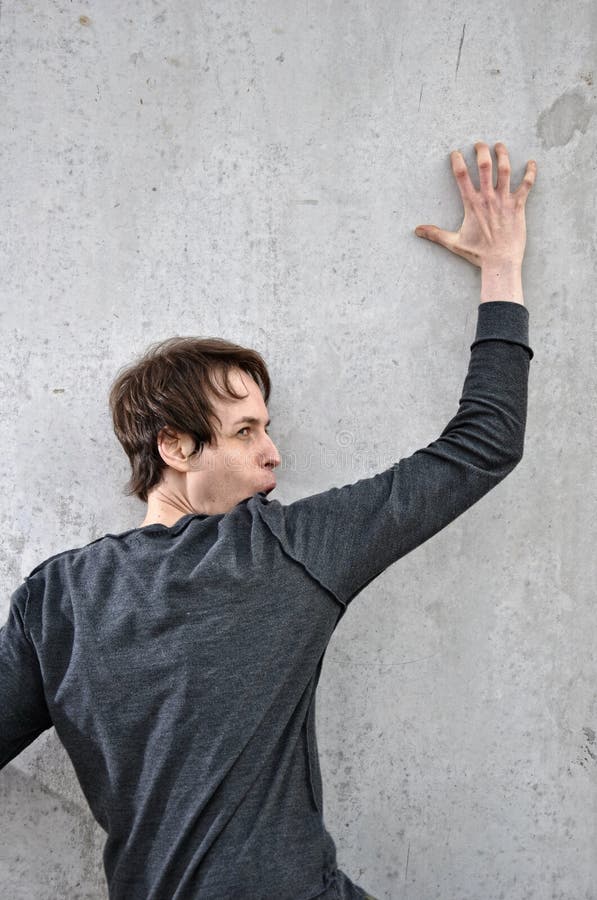 Young Man with a Look of Evil Stock Image - Image of gangster, scary ...