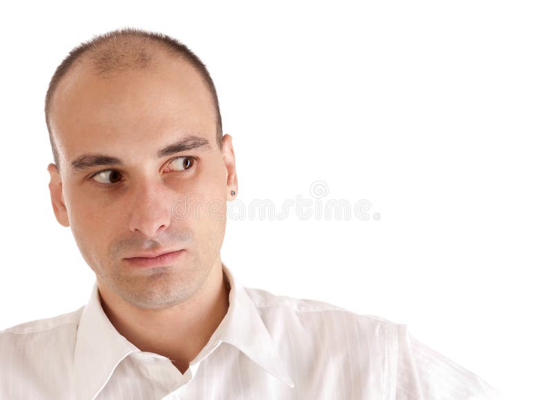 Young Man Looking To The Left Stock Photo - Image: 11266650