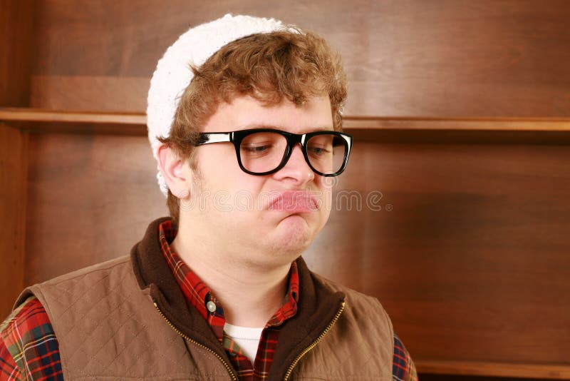 Young man making a face stock image. Image of real, attitude - 23157163