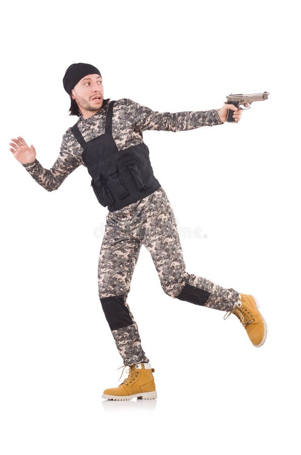 384 Man Running Gun Stock Photos - Free & Royalty-Free Stock Photos ...
