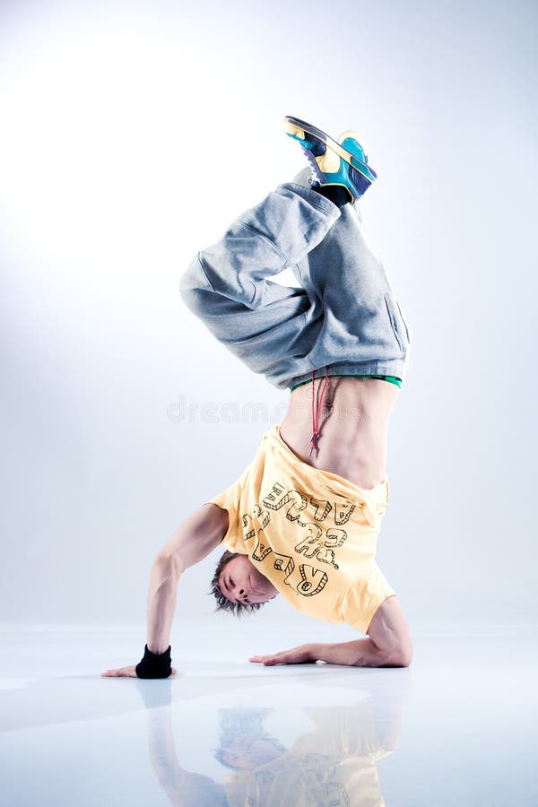 Young man modern dance stock image. Image of action, person - 9961859