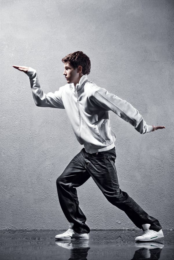 Young man modern dance stock photo. Image of breakdancing - 10434370