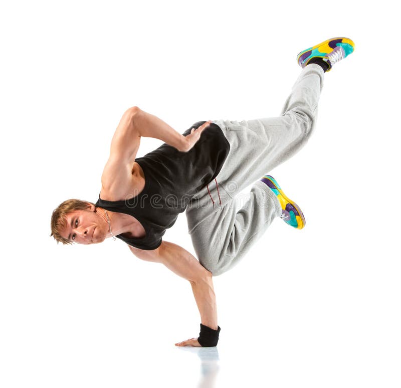 Young man modern dance stock image. Image of brawny, flexibility - 11317969