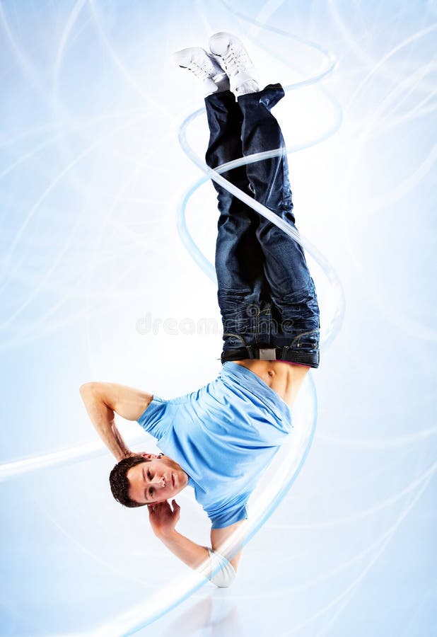 Young man modern dance stock image. Image of muscular - 38727063