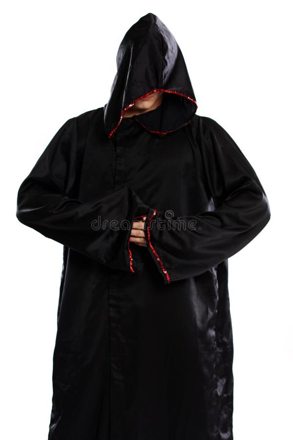 279 Man Black Hooded Robe Stock Photos - Free & Royalty-Free Stock ...