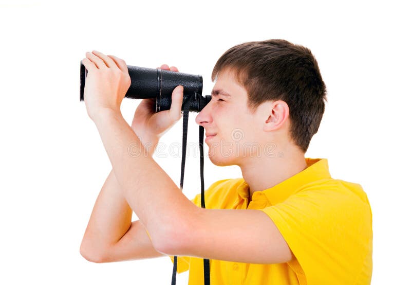 Kid with Monocle stock image. Image of closely, excitement - 44063819