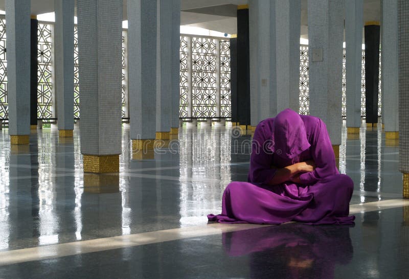 Young man in mosque stock image. Image of gold, white - 87302411