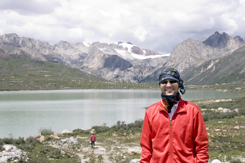 Young man in nature stock image. Image of green, freedom - 16917175