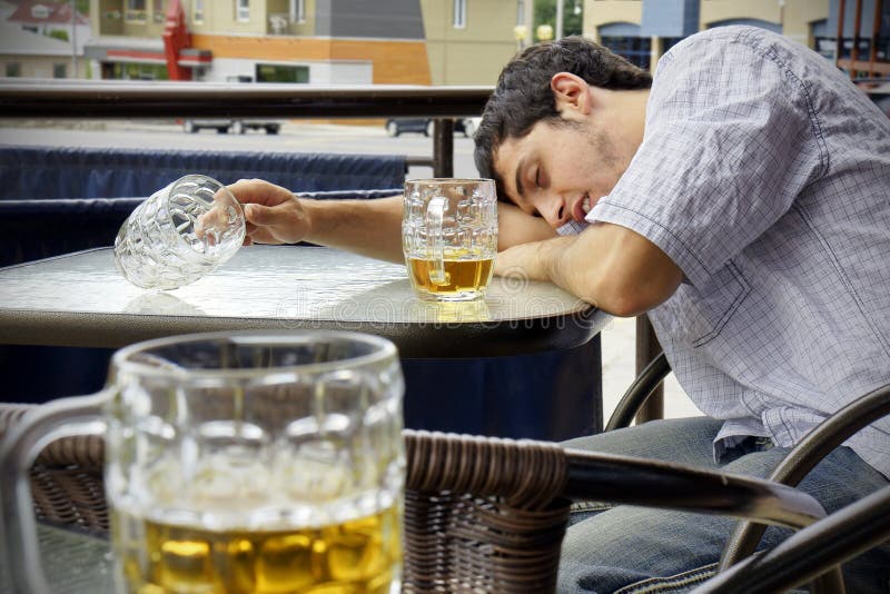 Young man passed out drunk stock image. Image of glass - 22107161