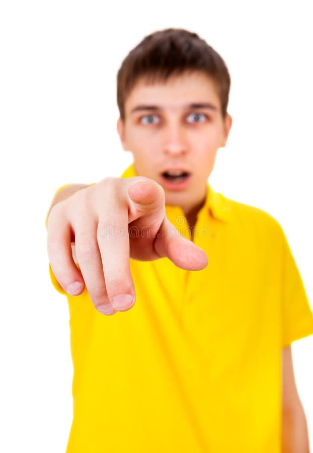 Young Man pointing stock photo. Image of gesture, searching - 86360338