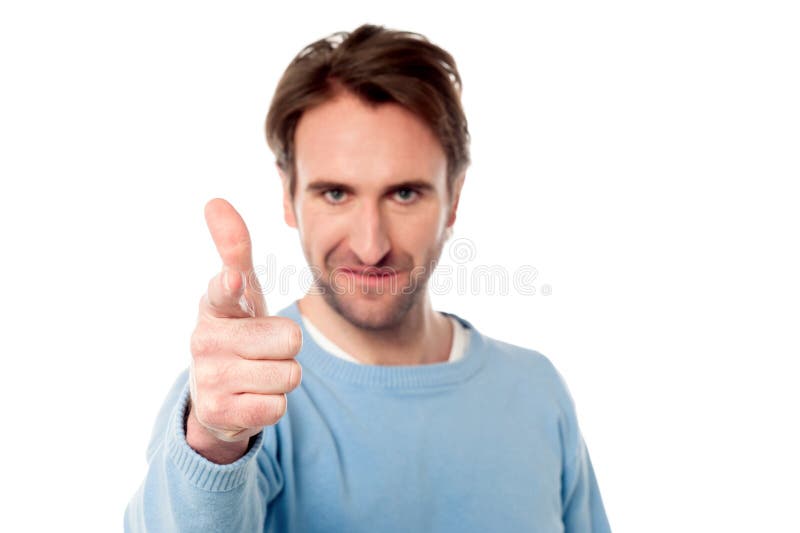 115 Handsome Man Indicating Towards You Stock Photos - Free & Royalty ...