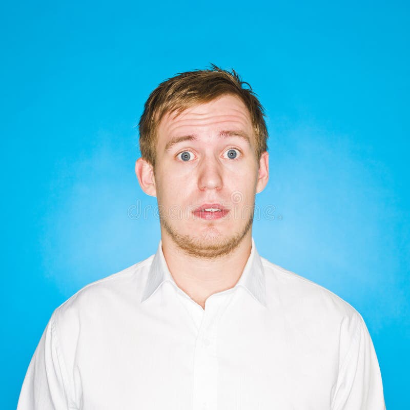 Confused Man stock photo. Image of bewildered, adult - 21939106