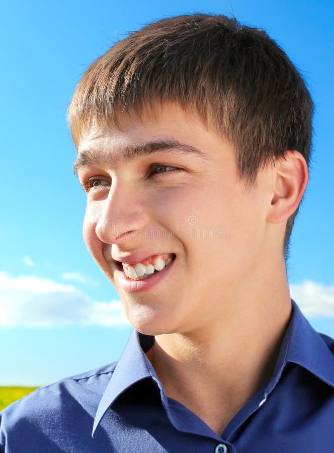 Young Man Portrait stock photo. Image of closeup, stand - 67905276