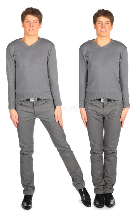 Young Man Represent Letter N Stock Image - Image of speak, symbol: 9158611