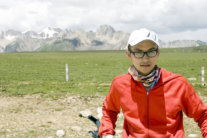 Young man rest in nature stock photo. Image of face, male - 16917162