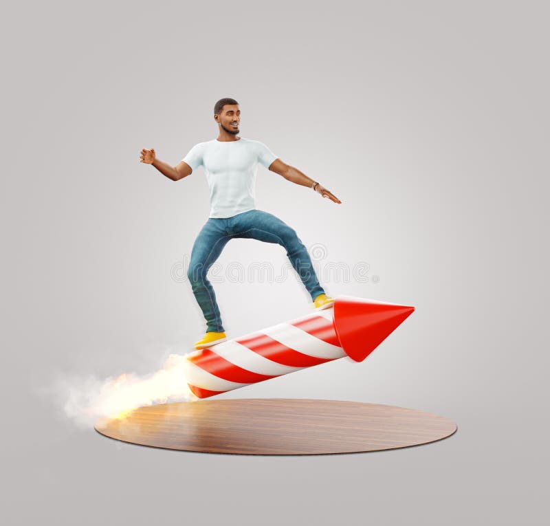 Fireworks Riding Stock Illustrations – 51 Fireworks Riding Stock ...