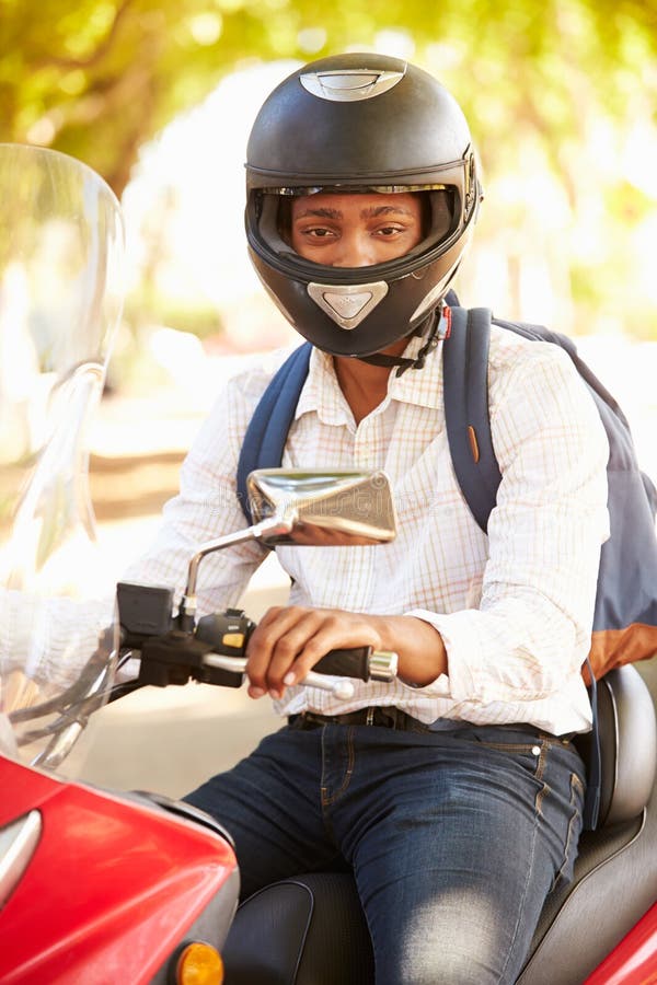 156 Riding Motorcycle To Work Stock Photos - Free & Royalty-Free Stock ...