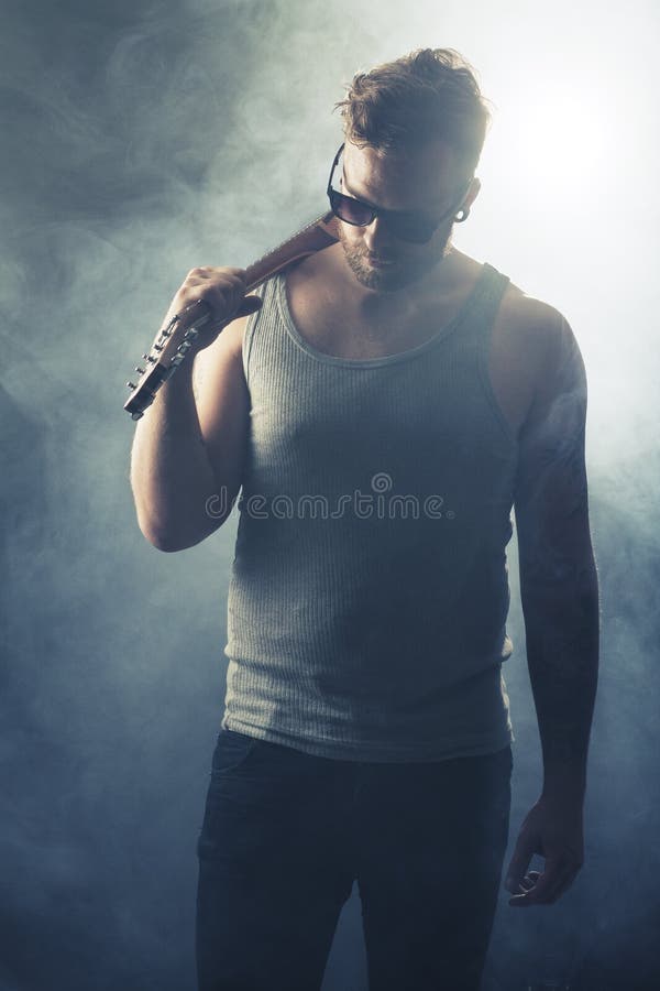 Rock Artist Walks Off the Stage Stock Image - Image of live, culture ...