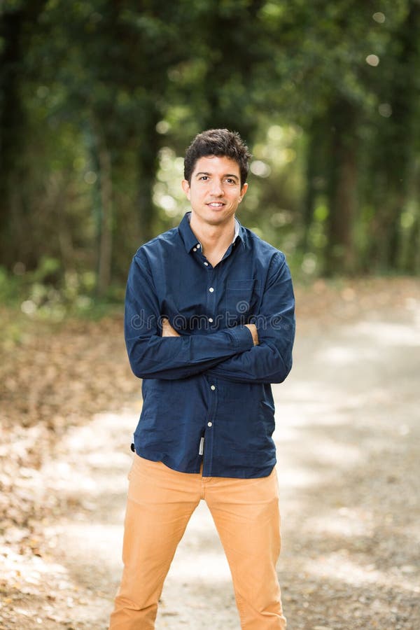 Young man rural scene stock image. Image of shape, areas - 49787559