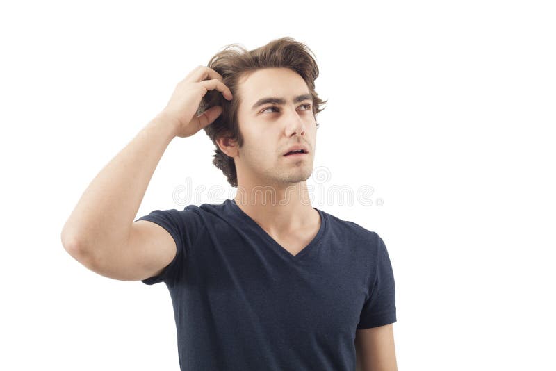 1,452 Man Scratching His Head Stock Photos - Free & Royalty-Free Stock ...