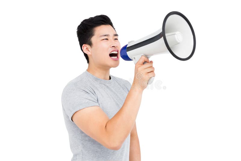 745 Man Speaking Horn Stock Photos - Free & Royalty-Free Stock Photos ...