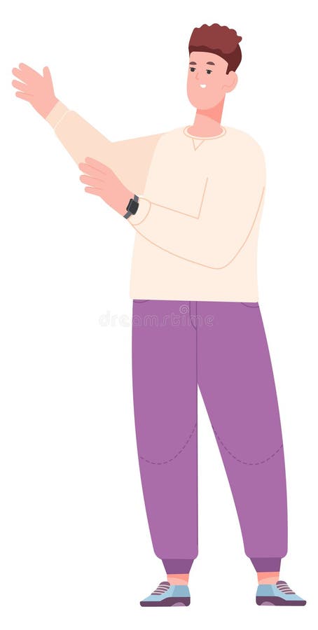 Boy Show Something Stock Illustrations – 103 Boy Show Something Stock ...