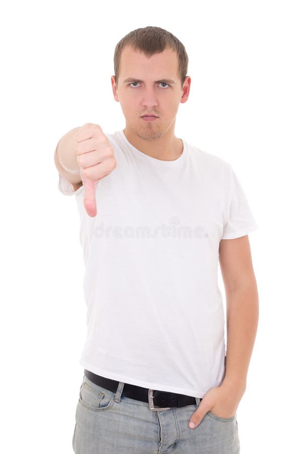 Thumbs down stock image. Image of standing, failure, background - 12213761