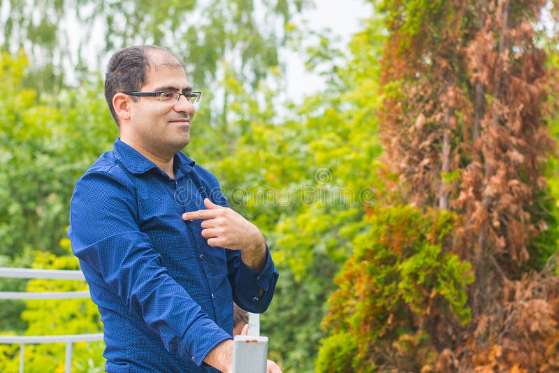 Young man gestures stock image. Image of adult, deaf - 120645109