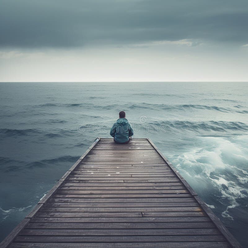 Man Sitting Edge Stock Illustrations – 228 Man Sitting Edge Stock ...