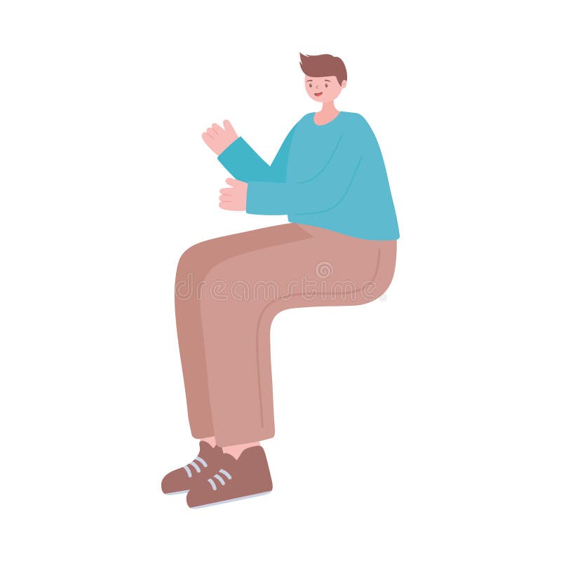 Man Sitting Icon Stock Illustrations – 21,315 Man Sitting Icon Stock ...