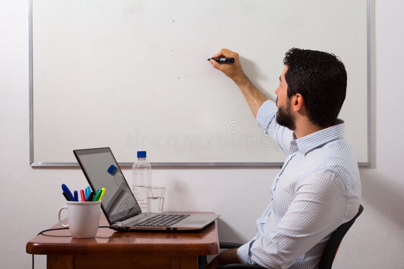 3,702 Man Writing White Board Photos - Free & Royalty-Free Stock Photos ...