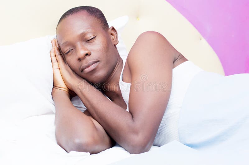 Man Sleep Bed Purple Stock Photos - Free & Royalty-Free Stock Photos ...