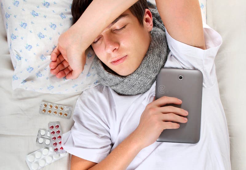 Young Man sleeping stock image. Image of medical, adolescent - 85164193