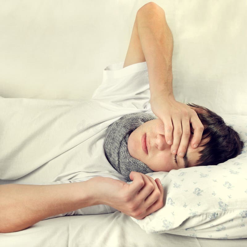 Young Man sleeping stock image. Image of handsome, exhaustion - 54544937