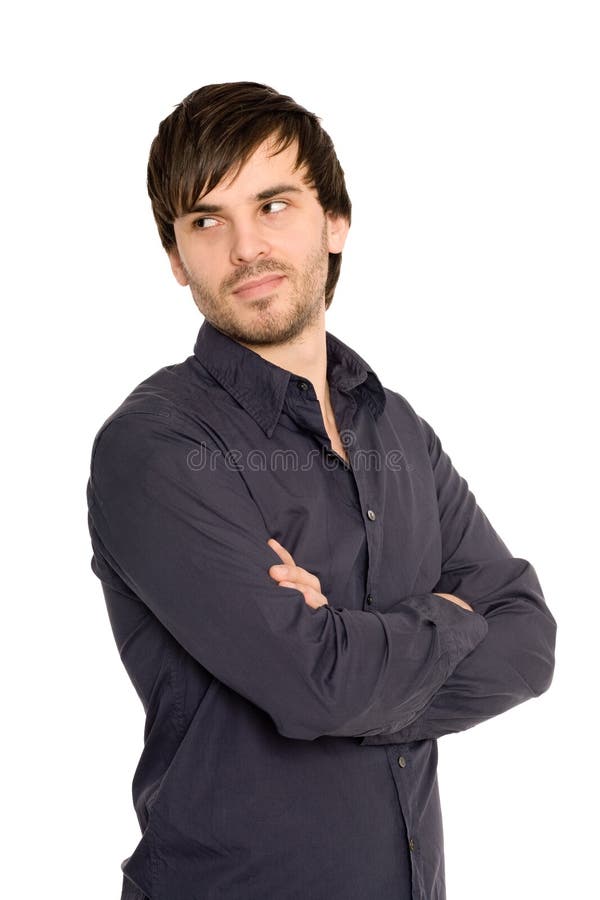 Young man smiling stock photo. Image of attractive, fashion - 22829944