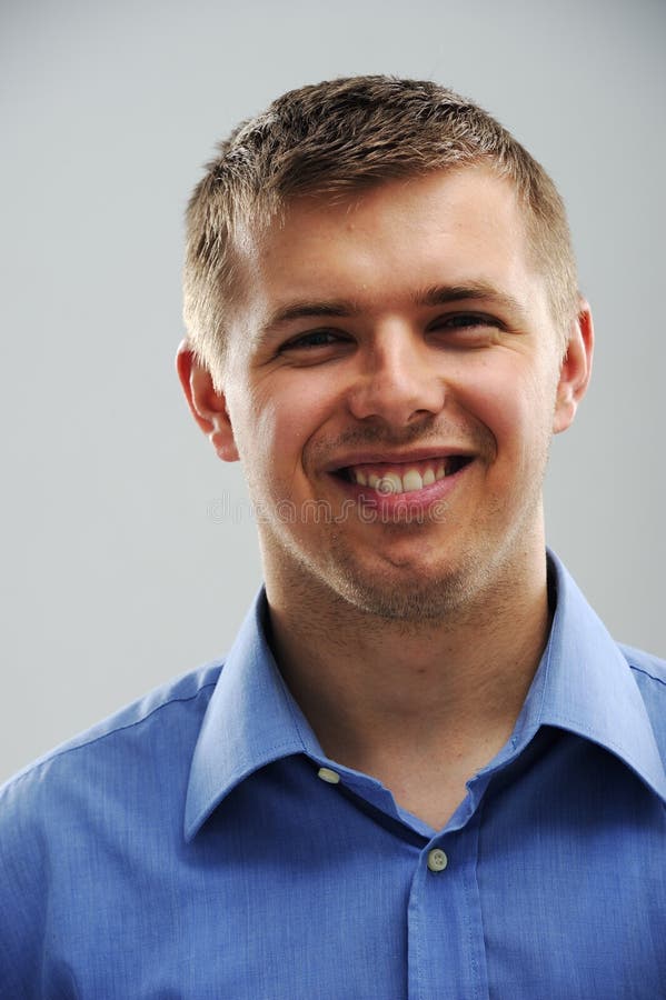 Young man smiling stock photo. Image of good, copyspace - 24917262