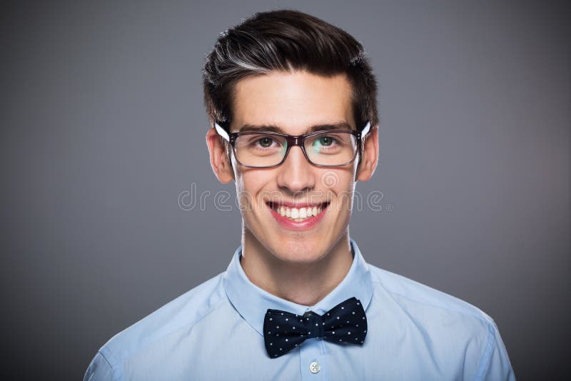 Young man smiling stock image. Image of elegant, business - 57219415